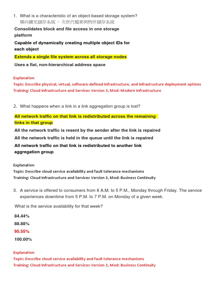 DEA 2TT4 Test PDF | PDF | Cloud Computing | Replication (Computing)