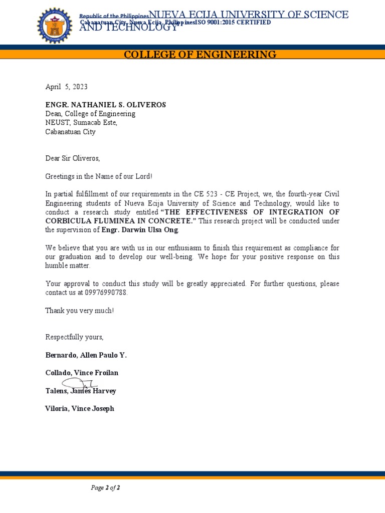 Sample Letter of Intent 1 | PDF