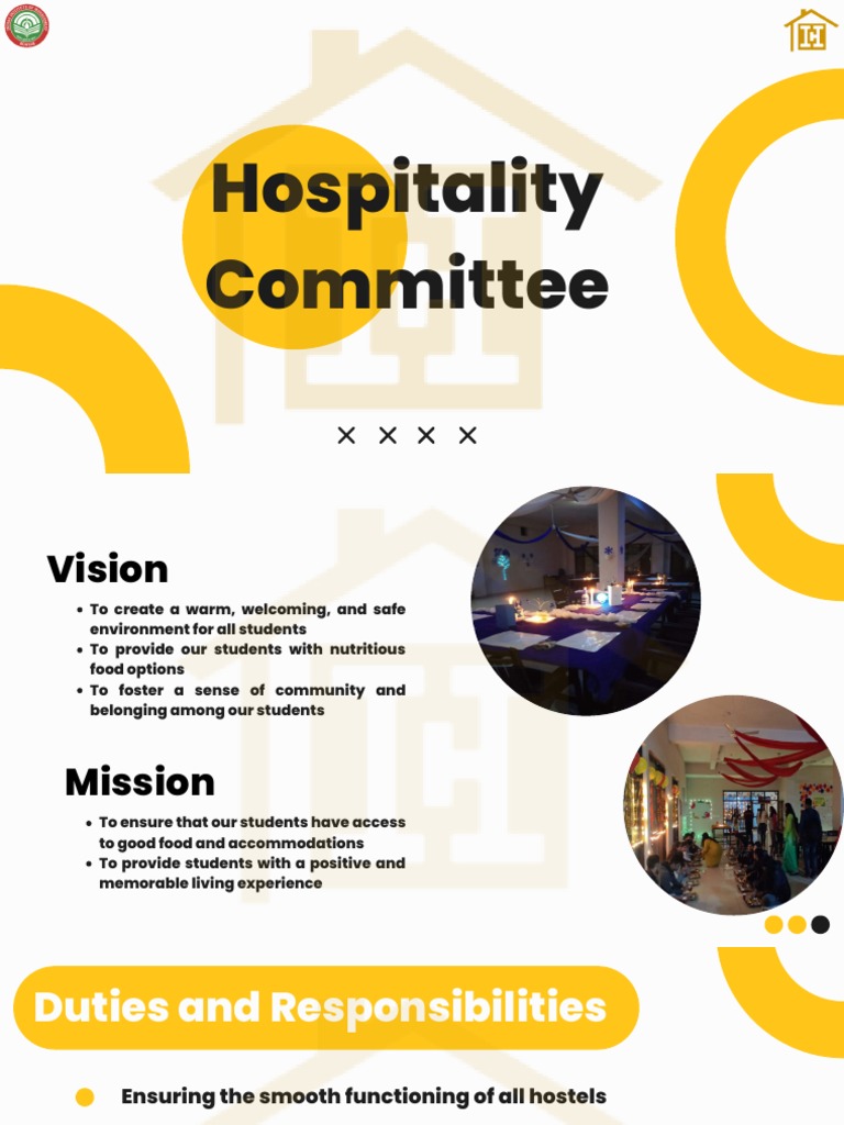 Hospitality Committee Roles and Duties | PDF | Career & Growth | Self ...