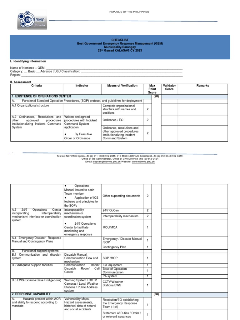 Final Checklist Gems | PDF