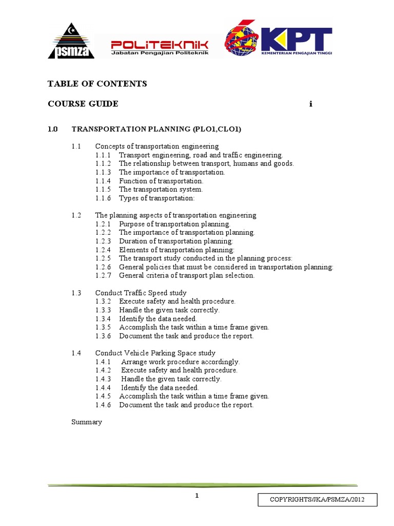 Traffic Engineering | PDF | Traffic | Transport