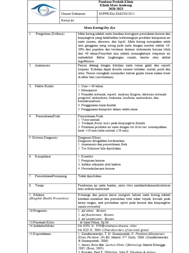 06.PPK DRY Eyes | PDF