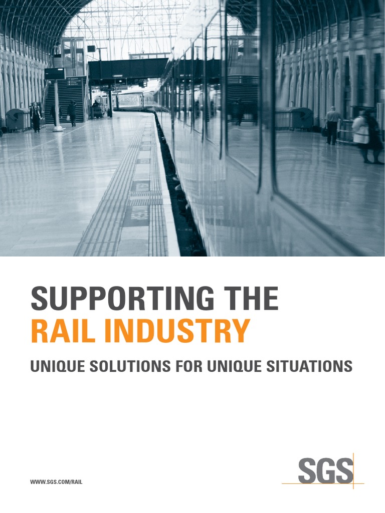 SGS IND Rail Overview A4 12 EN | PDF | Procurement | Rail Transport
