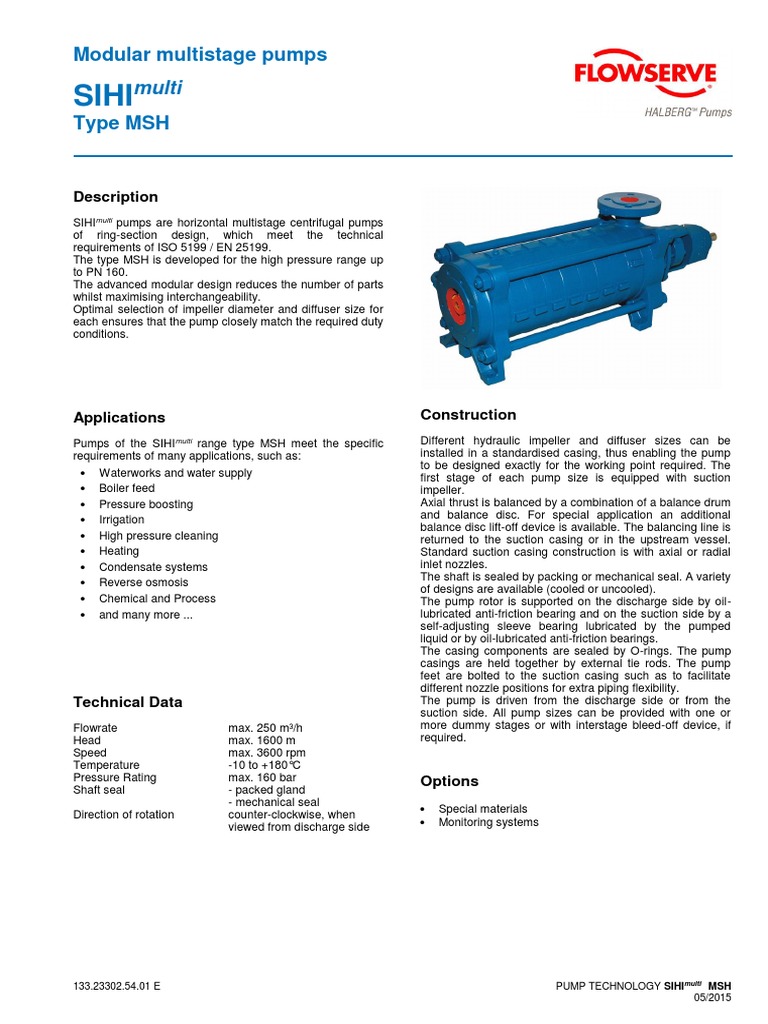 TC FLS Sihi MSH en | PDF