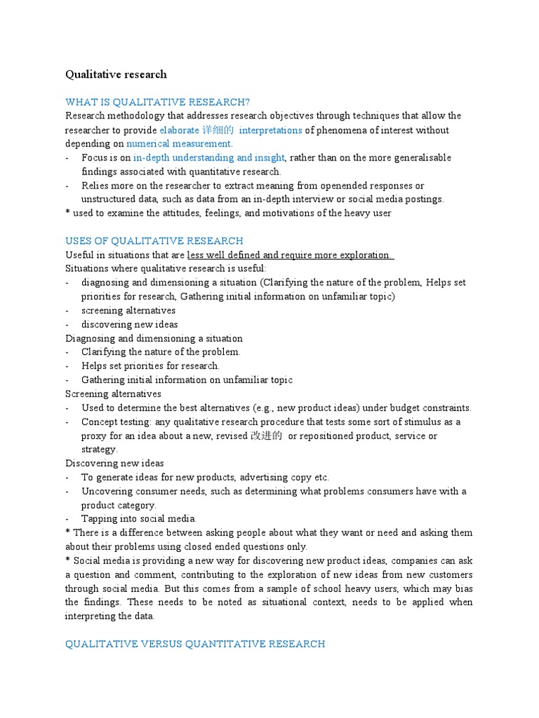 Understanding Qualitative Research Methods | PDF