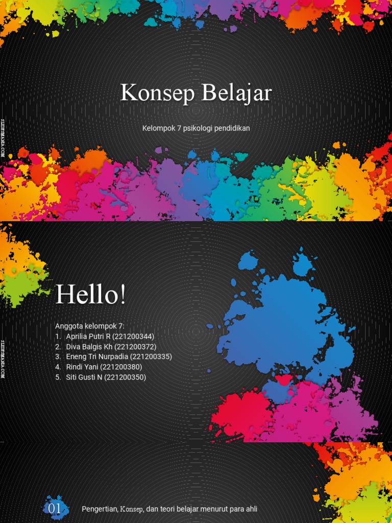 Konsep Belajar Kelompok 7 | PDF