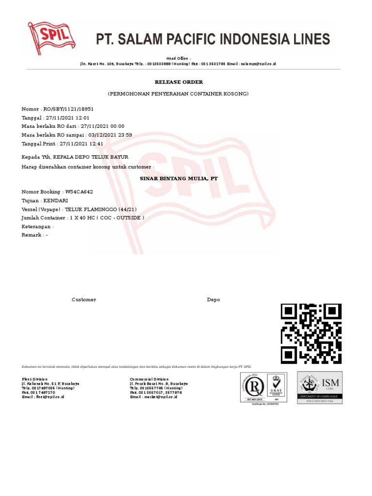Print RO SBM 40 HC Part 1 | PDF