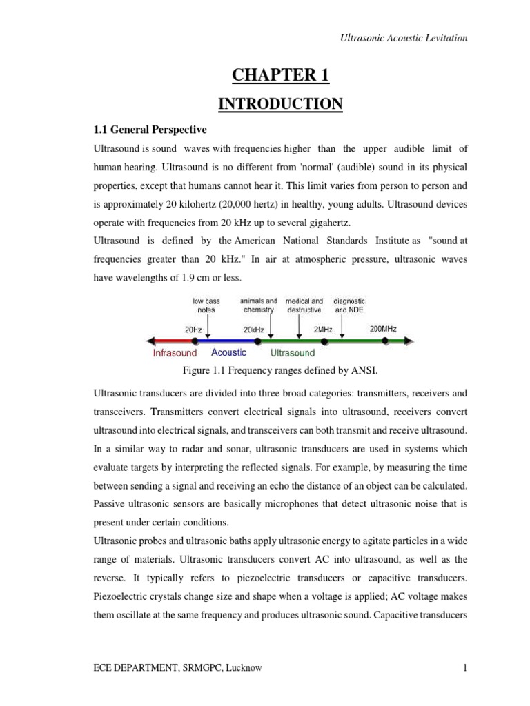 Acoustic Levitation for Engineers | PDF | Ultrasound | Waves
