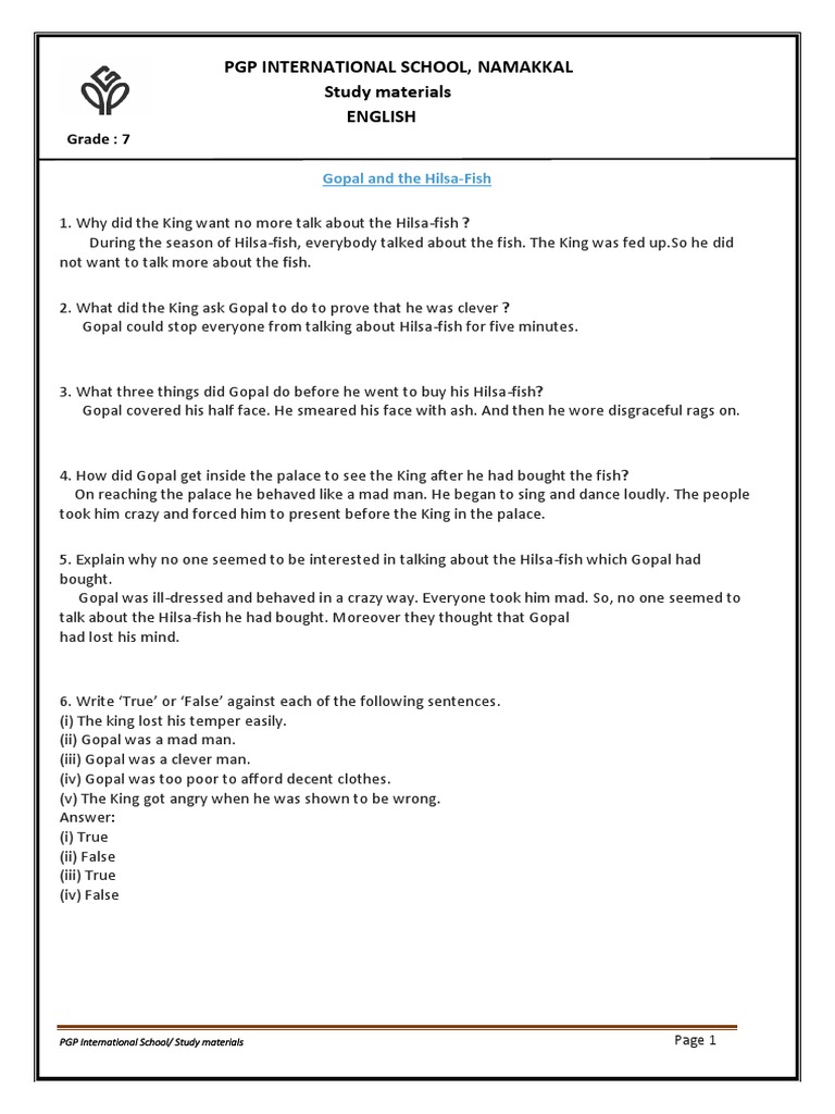 Study Materials | PDF