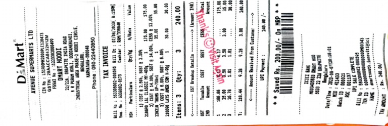 Bill D Mart Last | Download Free PDF | Narendra Modi | Government