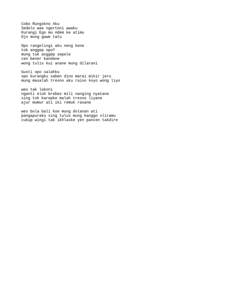 Laraku | PDF | Puisi