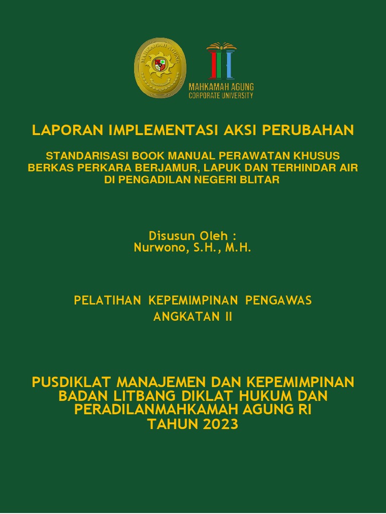 Implementasi PKP di Pengadilan RI | PDF | Hukum
