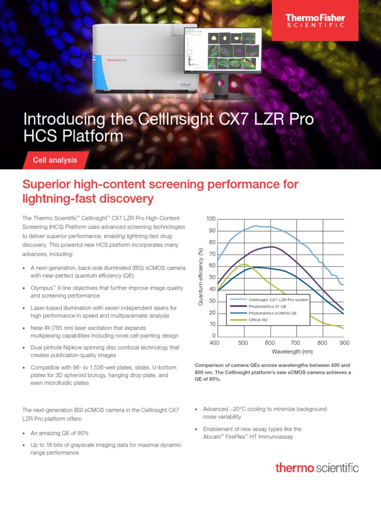 CellInsight Cx7 LZR Pro Hcs Platform Flyer | PDF