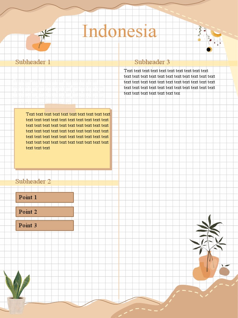 Template Aesthetic | PDF