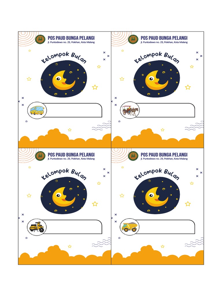 Name Tag Kelompok Bintang | PDF