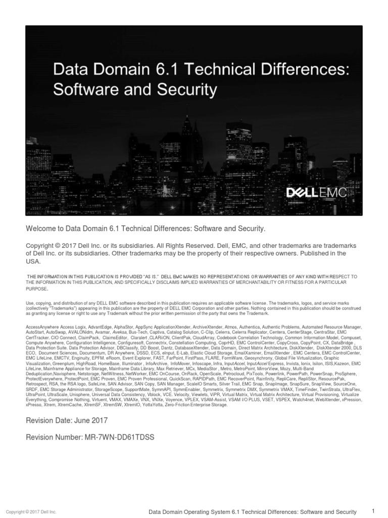 DD6.1 Technical Differences Software and Security SRG PDF | PDF