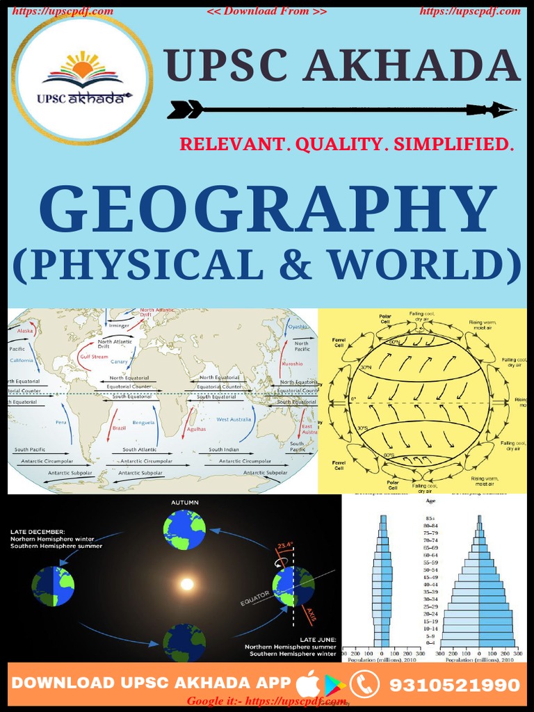 Geography Physical & World Upsc Akhada | PDF