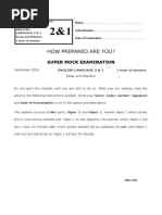 Supplementary Answer Booklet Exam | PDF