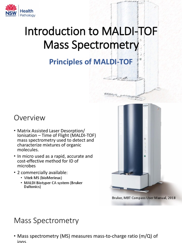 Maldi Tof Elias 16jun2020 | PDF | Mass Spectrometry | Time Of Flight Mass Spectrometry