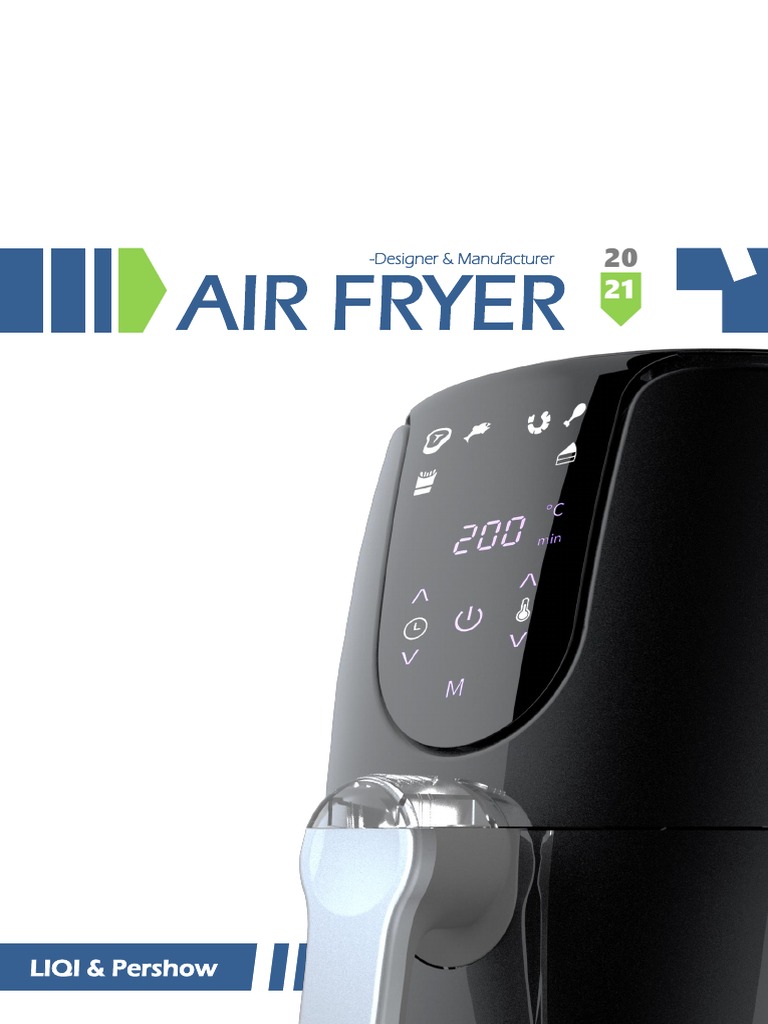 Air Fryer Product Catalogue Overview | PDF | Manufactured Goods
