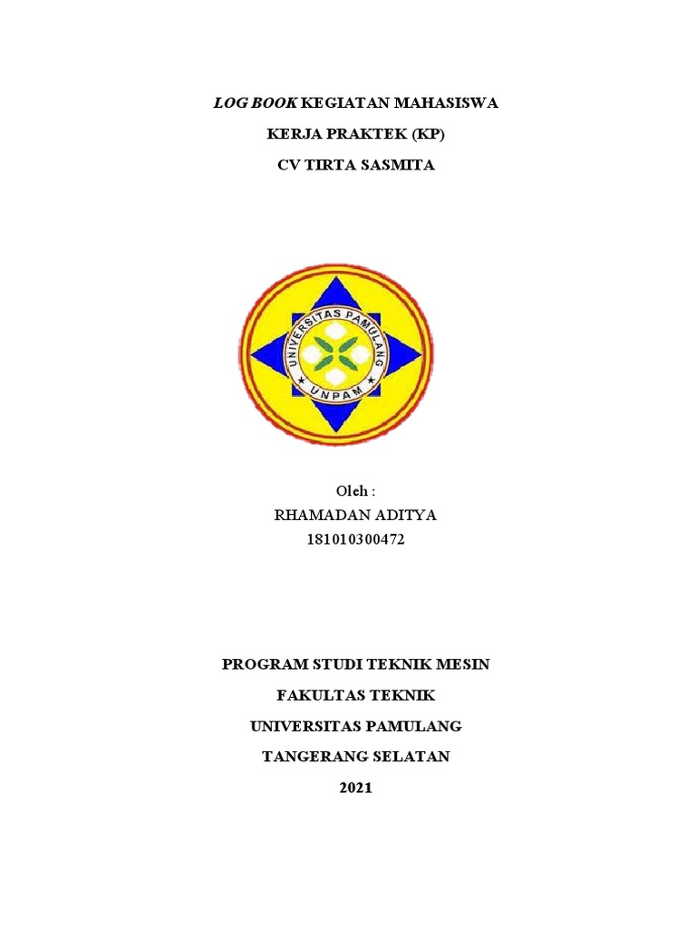 Log Book Magang | PDF