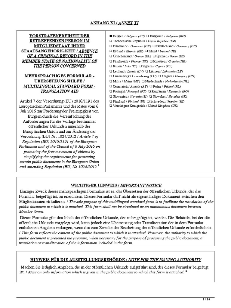 Annex Vii - Registered Partnership | PDF