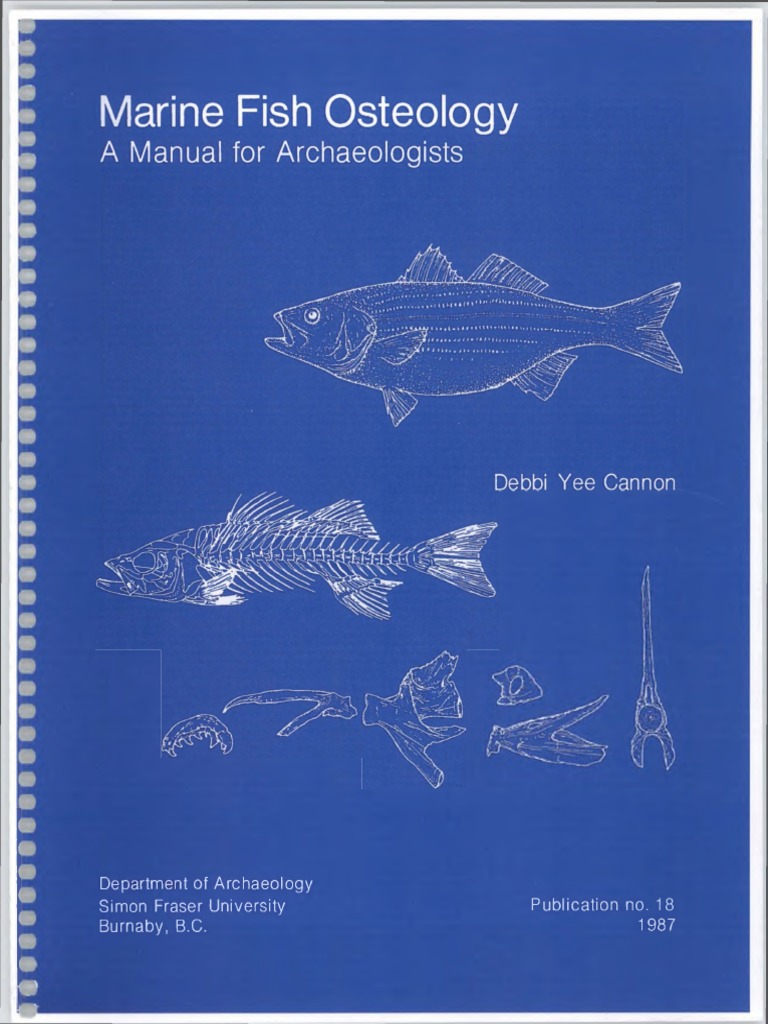 Cannon 1987 - Marine Fish Osteology | PDF | Social Science