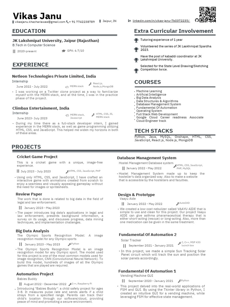 Cse 2020btechcse083 Vikas Janu Pdf Java Script Computer Engineering
