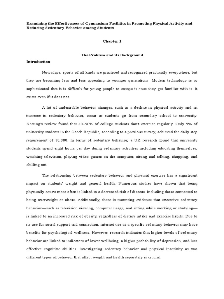 NSTP Research CHAPTER 1 | PDF