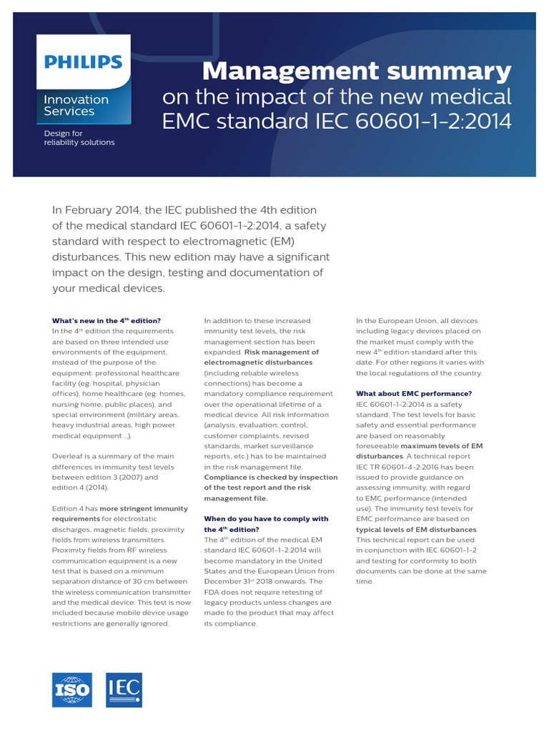 EMC For Medical Devices-Basics 1 | PDF