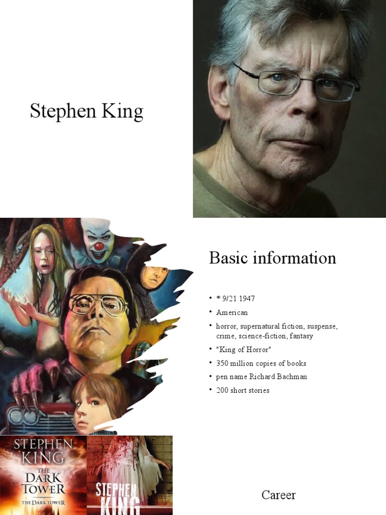 Stephen King - Presentation | PDF