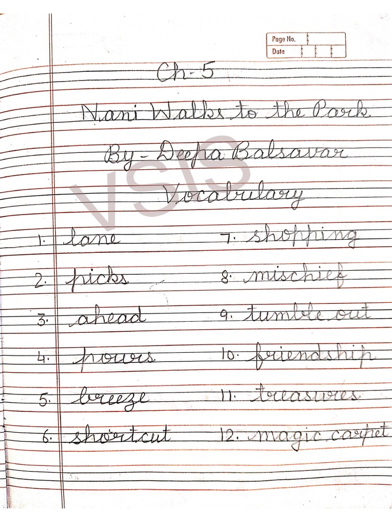 Nani Walks To The Park | PDF