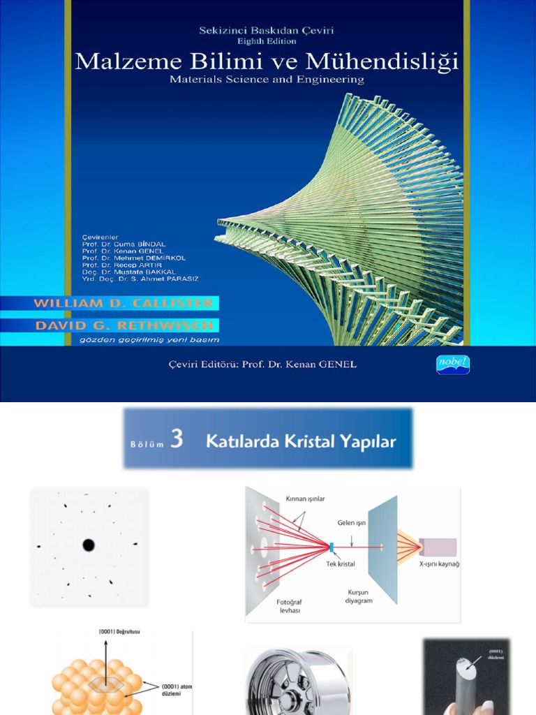 Bölüm Kristal Yapı - PPSX | PDF