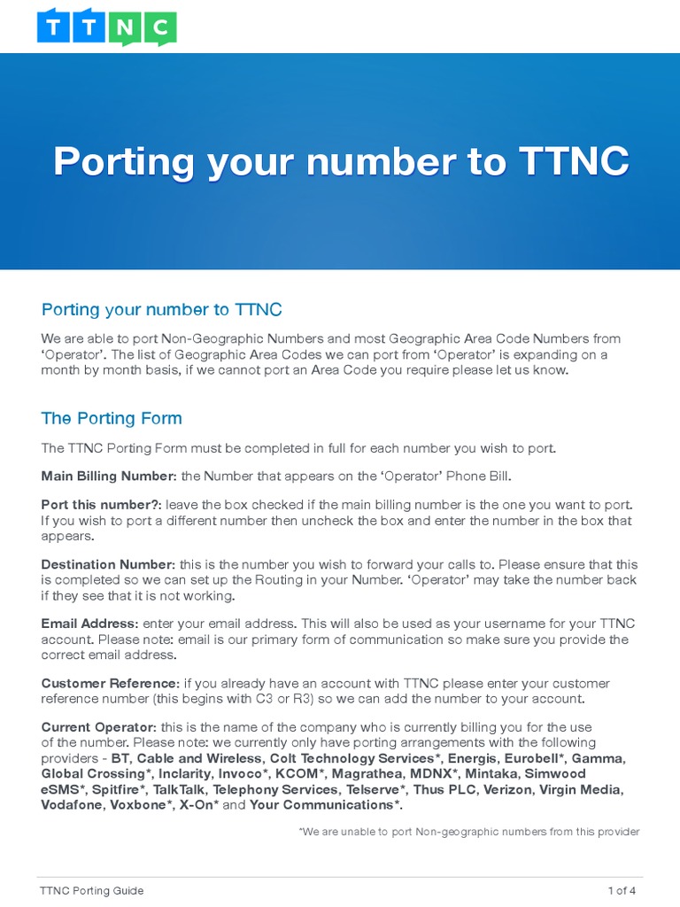 TTNC Porting Guide | PDF | Finance & Money Management | Computers