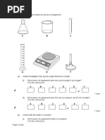 LGCSE Physical Science Paper 1 | PDF | Atoms | Metals