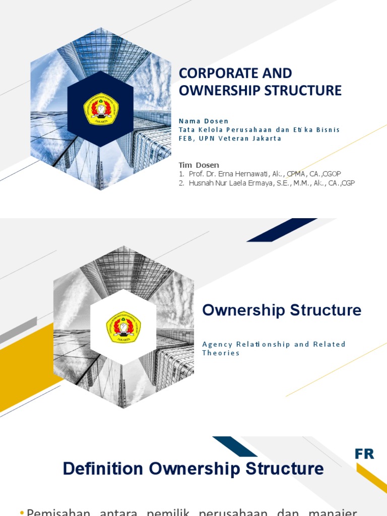 TM 9 - Corporate and Ownership Structure | PDF | Pengembangan Diri
