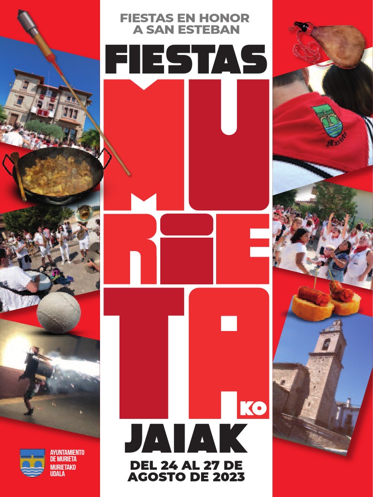 Programa de Fiestas de Murieta 2023 | PDF