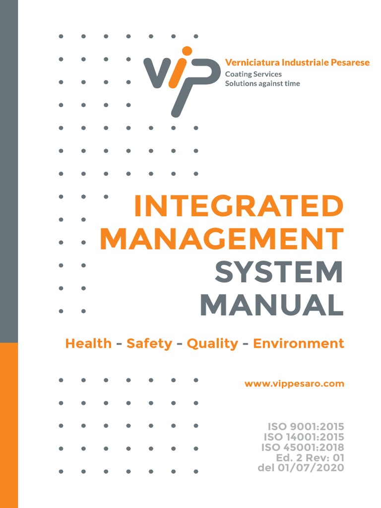 Integrated Management System Manual | PDF