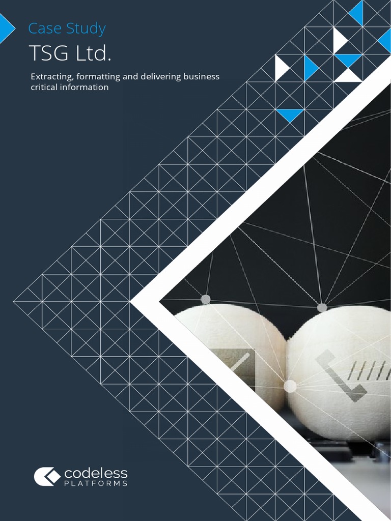 Case Study TSG LTD SAP Business One ModernBill | PDF | Automation ...