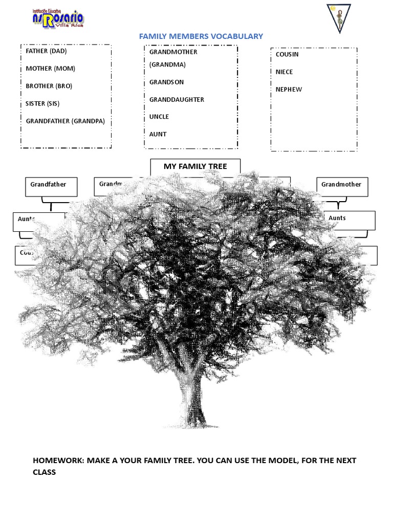 Family Tree Homework Guide | PDF | Grandparent | Human Development