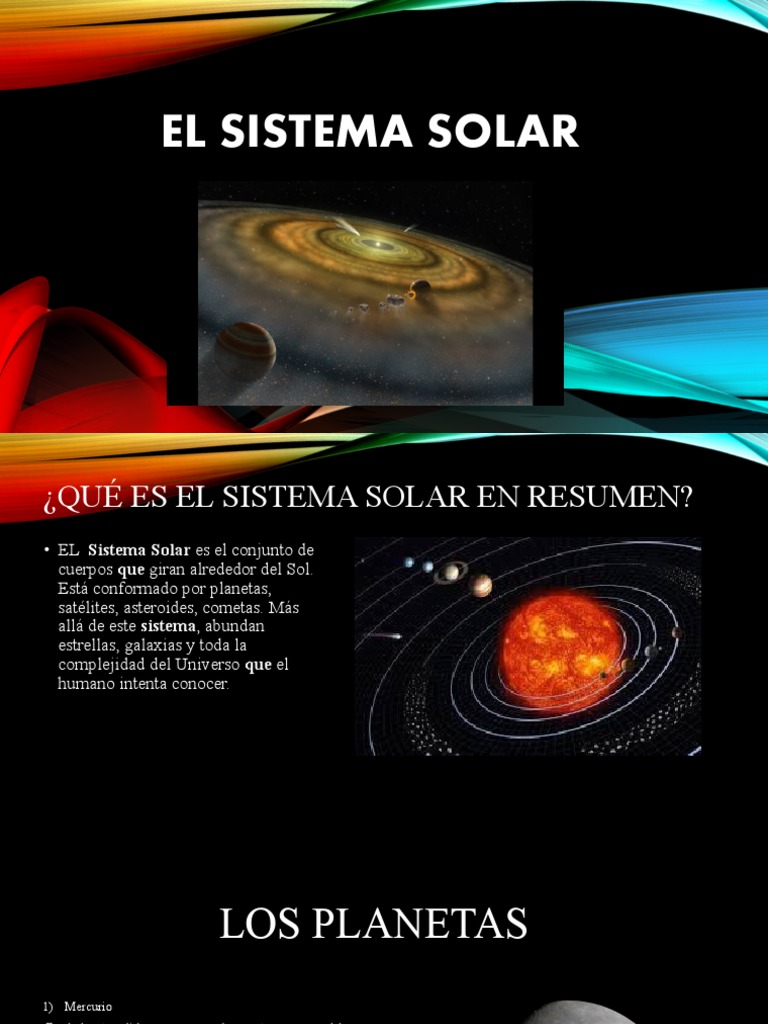 Introducción al Sistema Solar para Niños | PDF