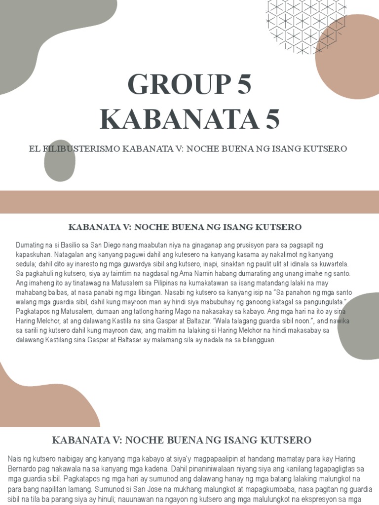 Group 5 Kabanata 5 | PDF