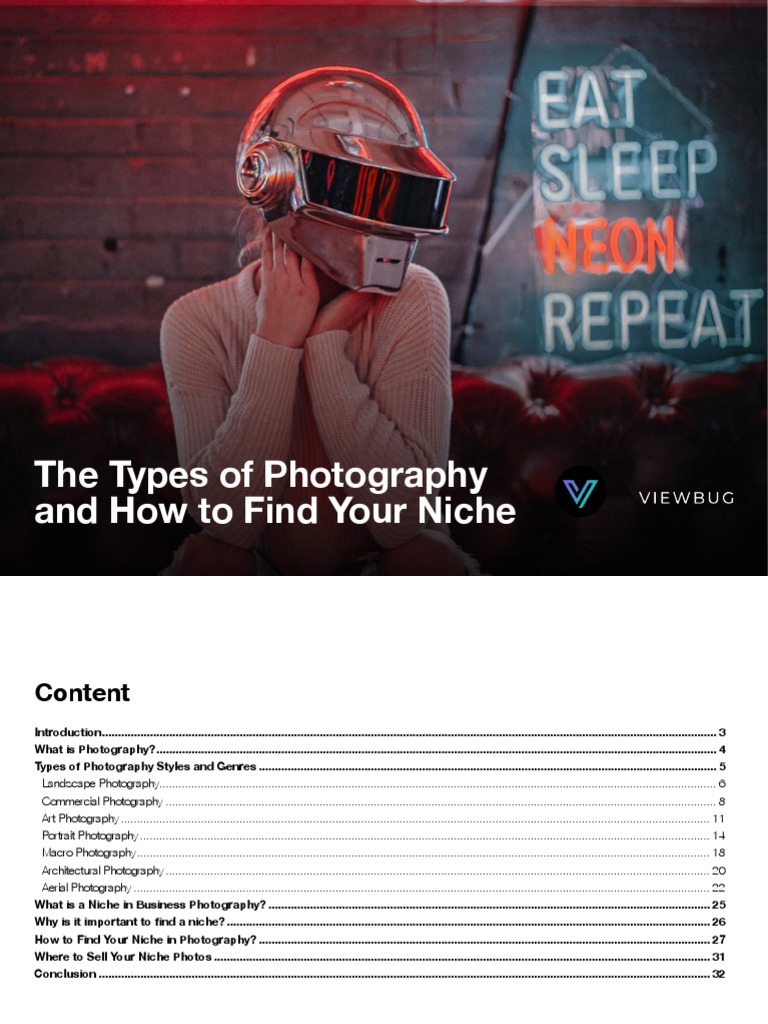 Exploring Photography Styles and Niches | PDF | Portrait Photography ...