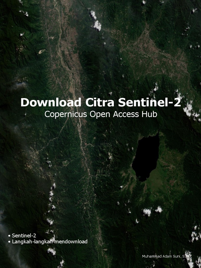 Bahan Materi - Cara Download Citra Sentinel Di Copernicus | PDF