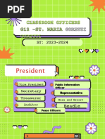 Roles and Responsibilities of Class Officers | PDF