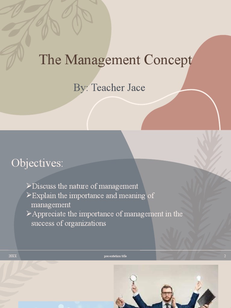 Org. Man PPT 1 | PDF