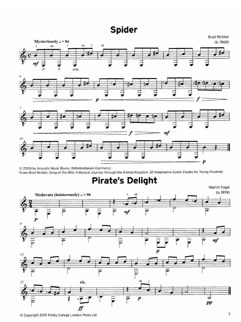 (1) Brad Richter - Spider + (0) Martin Fogel - Pirates Delight | PDF