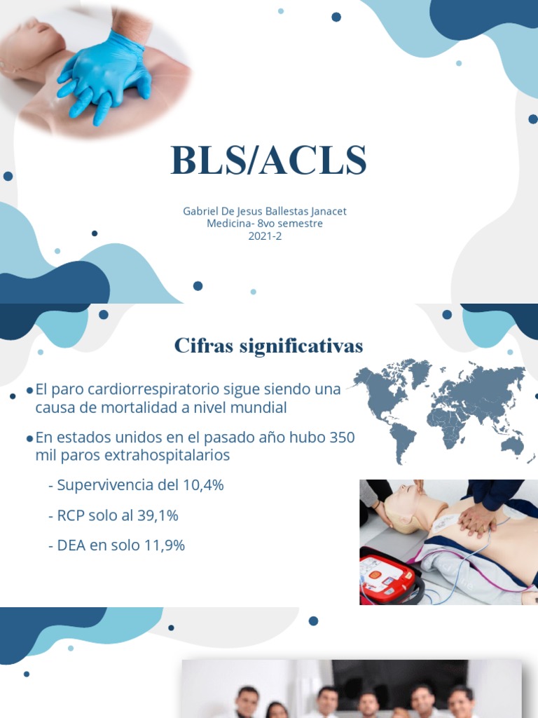 Guía BLS y ACLS para Reanimación Cardiaca | PDF