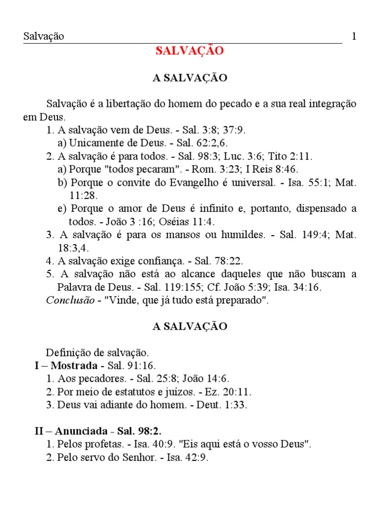 32 Salvação Pdf Salvação Jesus