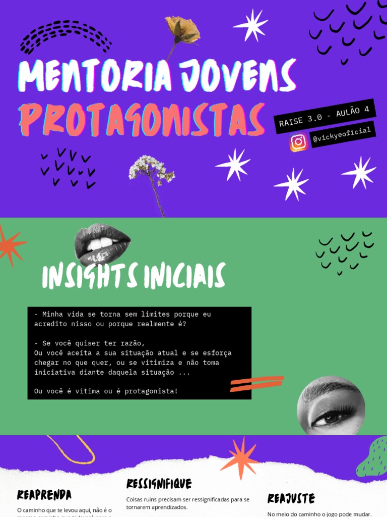 Mentoria Jovens Protagonistas | PDF